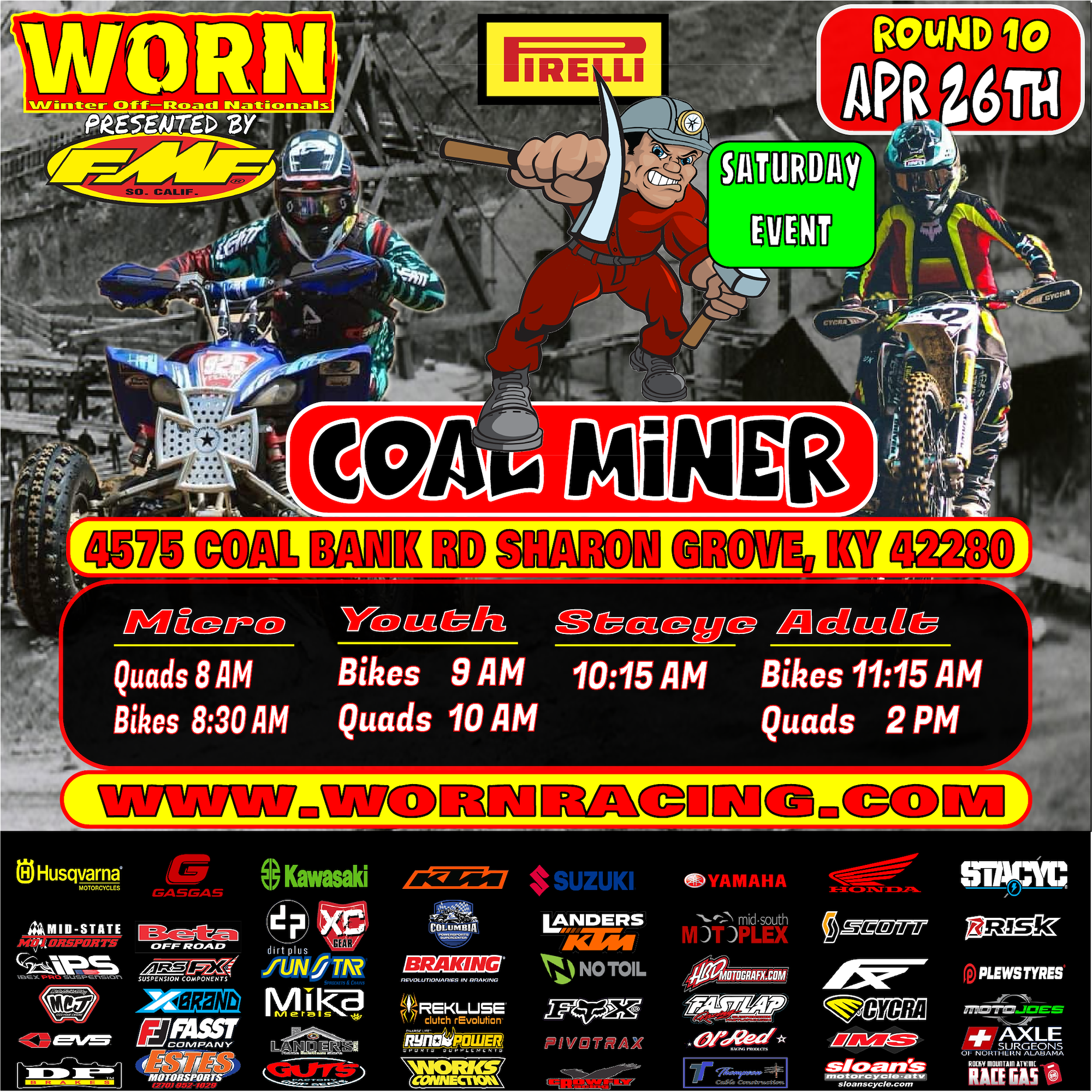 Coal Miner | WORN Racing