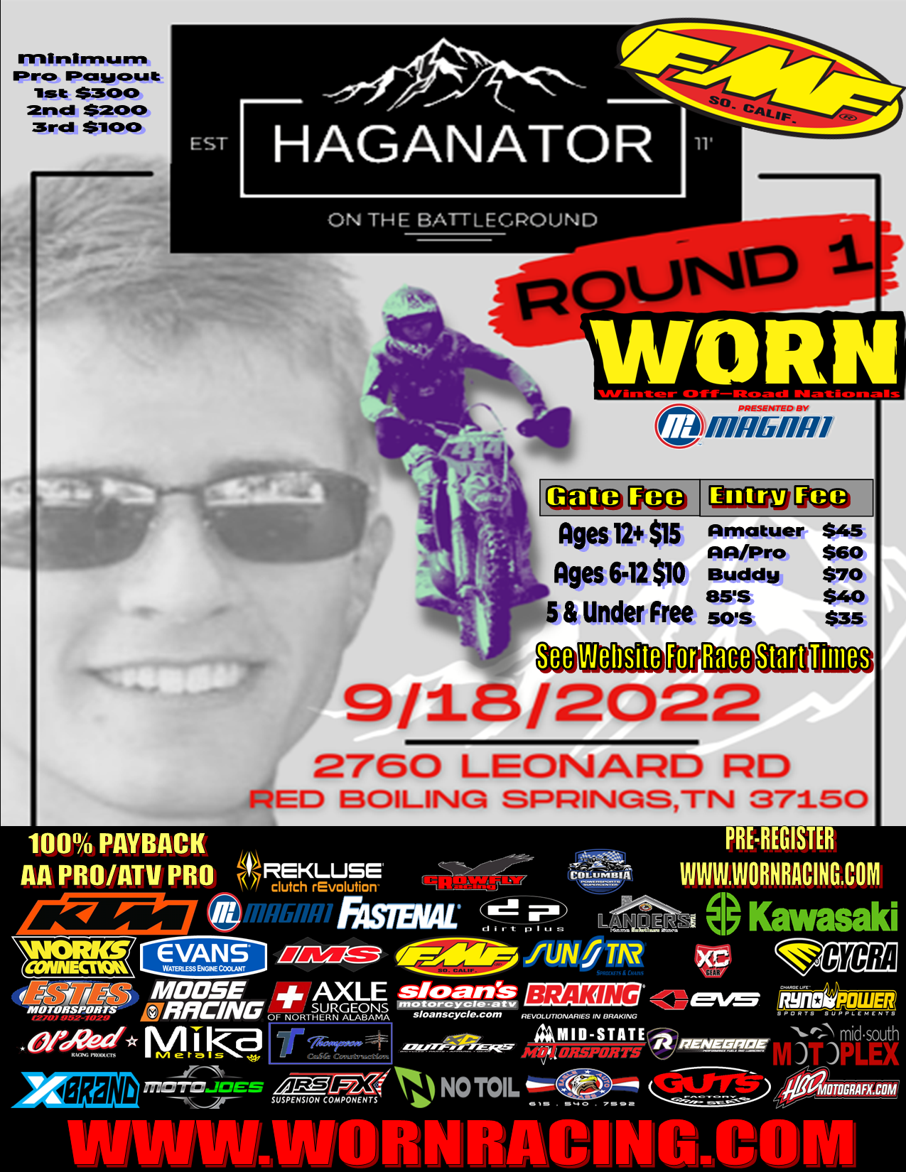 2022 - Round 1 - The Haganator | WORN Racing