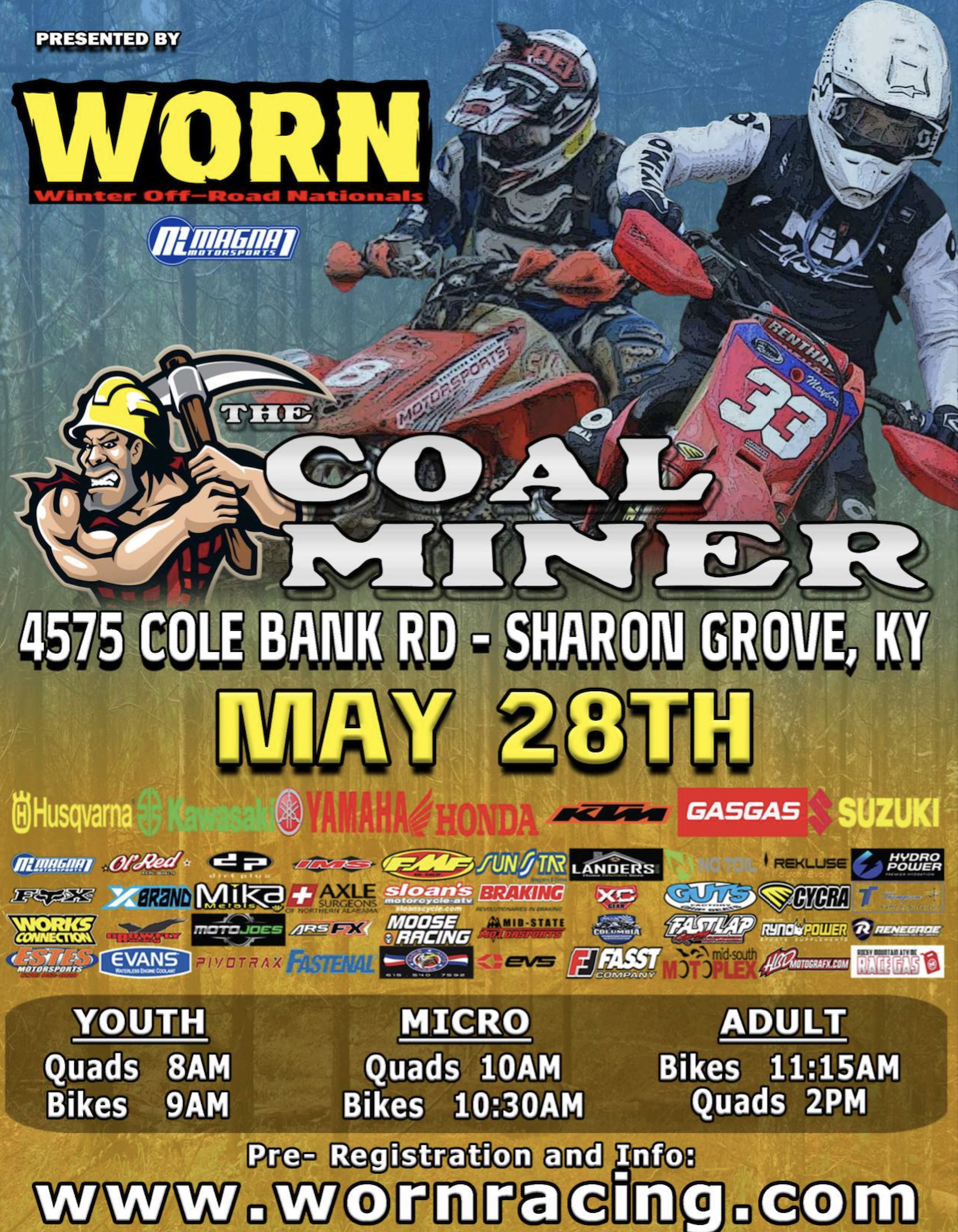 Coal Miner Summer | WORN Racing