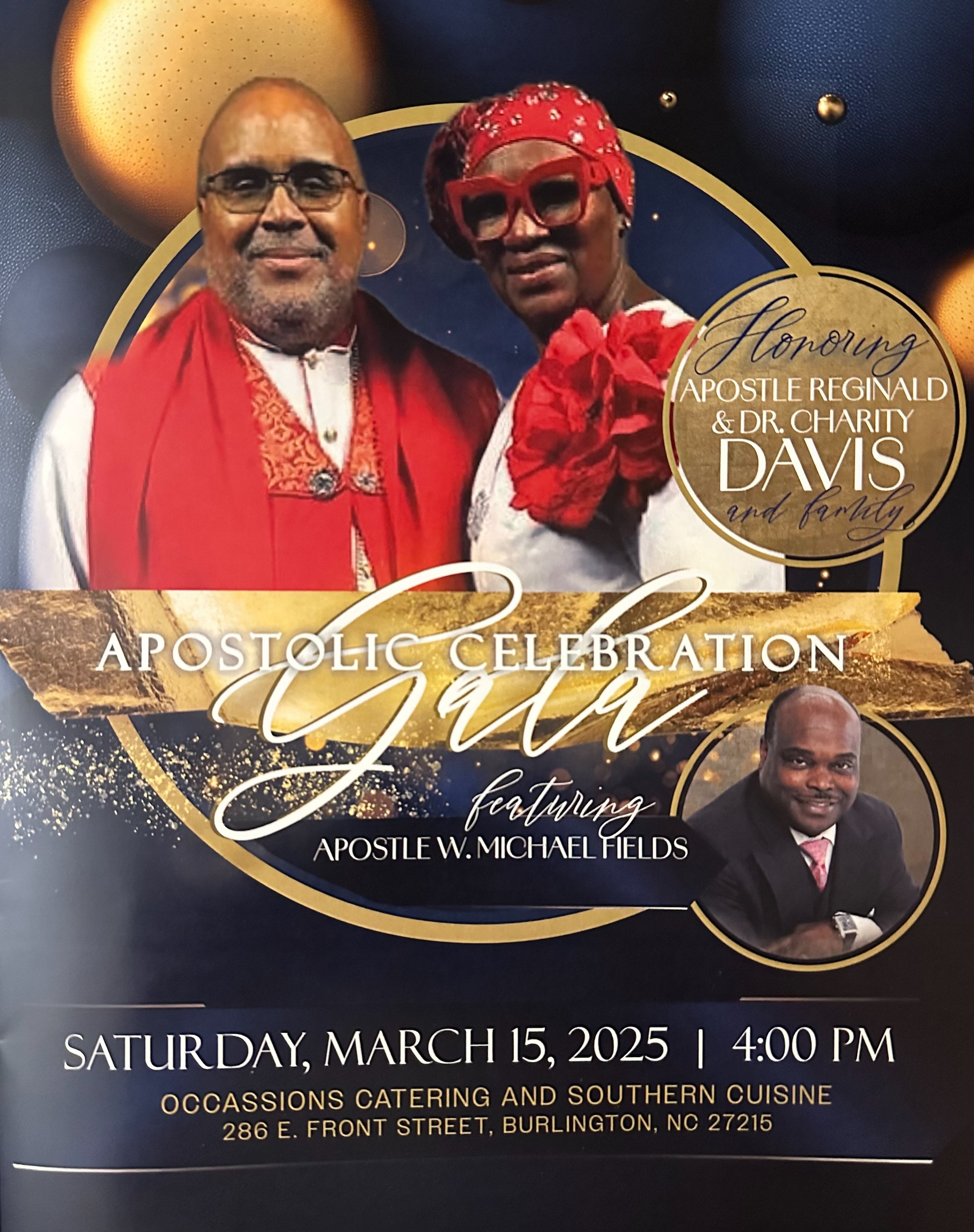 Apostle Reginald and Dr. Charty Davis | Maurice Ellison Photography and ...