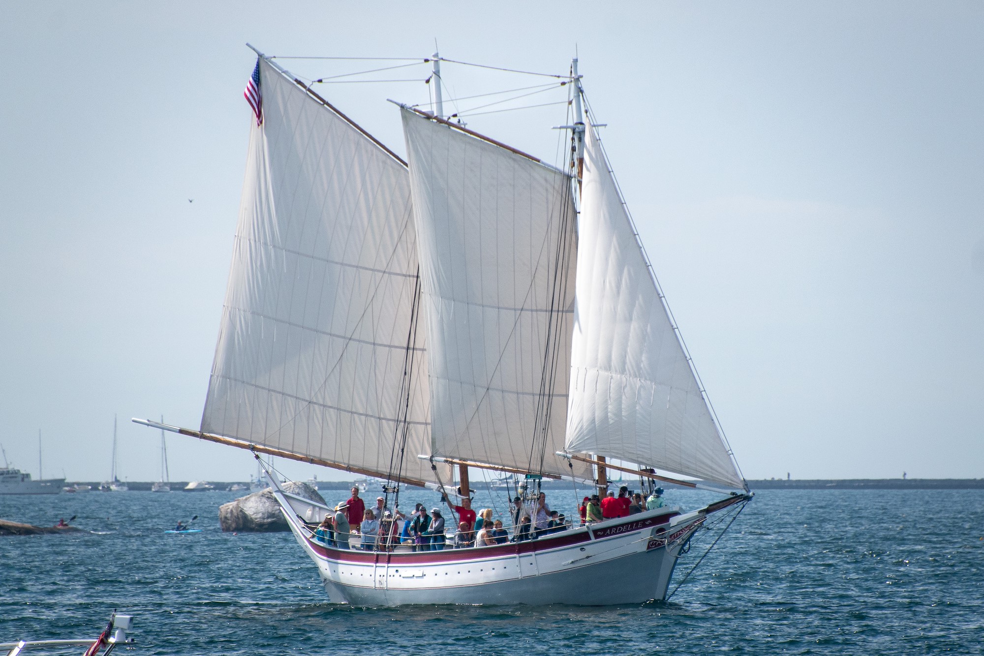 Gloucester Schooner Festival 2024 - Parade Of Sail | Dan Lovy Photography