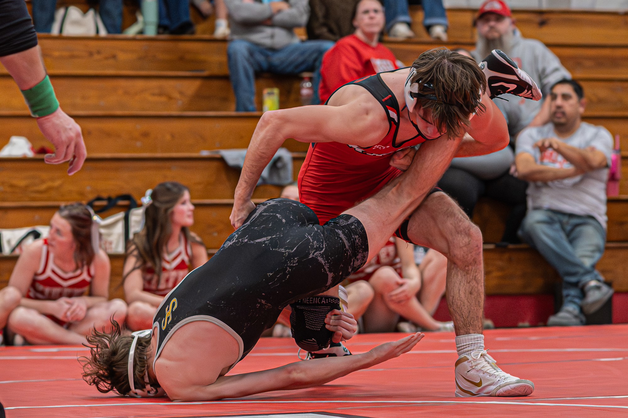 Kiefer Wrestling vs Sand Springs | Jessica Riner Photography